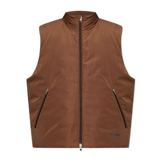 Jil Sander Gesteppte Weste - - Jackets - Herren - Braun - L