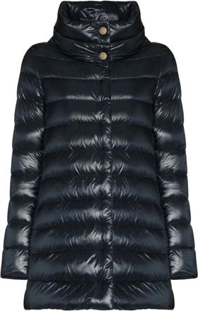 Herno Femme, Manteaux, Bleu, Taille: 36 FR Amelia Down Coat