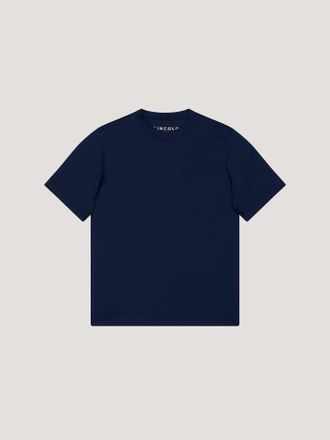 Circolo 1901 Premium pocket t-shirt Indigo / S