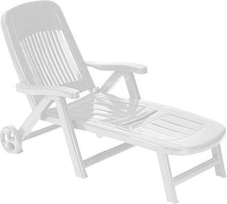 Scab Scab - Lit California en résine cm 80x190 h 98 blanc