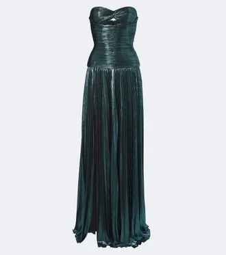 Retrof&ecirc;te Retrof&ecirc;te Bustier-Robe Monterey aus Lam&eacute;