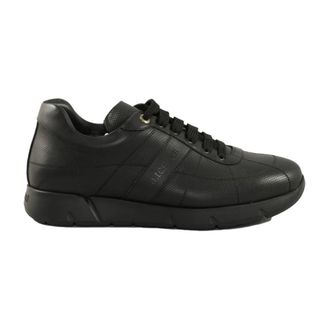 A.Testoni Leder Sneakers - - Shoes - Herren - Schwarzk - 41 EU