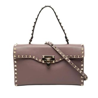 Valentino Sac port&eacute; &eacute;paule Pre-owned - Femme - Pre-owned - Rose - Taille: ONE Size