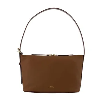 A.P.C. Vera Shoulder Bag - Brown