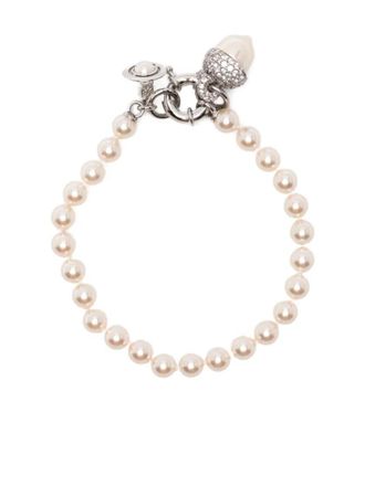 Vivienne Westwood Armband - Polished Silver-Tone Bracelet - Gr. ONE SIZE - in Mehrfarbig - f&uuml;r Damen