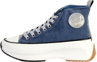 Kaporal Femme Christa Chaussures DETENTE Baskets/Sneaker, Bleu Velour, 39 EU