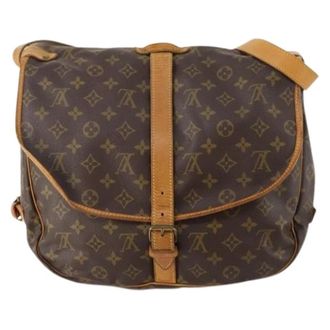 Louis Vuitton Pre-owned Saumur Handbag - - Pre-owned - Damen - Braun - ONE SIZE