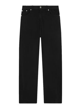Dondup Straight Leg Jeans - Schwarz