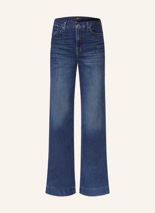 7 For All Mankind Flared Jeans Modern Dojo blau