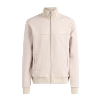 Les Deux Homme, Vestes, Beige, Taille: XL Ballier Crew Bomber Jacket