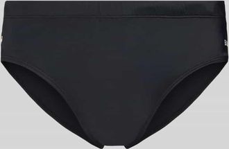 HUGO BOSS Regular Fit Badehose mit Label-Detail Modell John