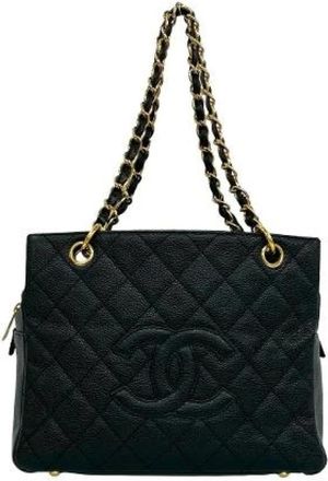 Chanel Pre-owned Sac Matelass&eacute; Caviar 2-en-1 - Femme - Pre-owned - Noir - Taille: ONE Size