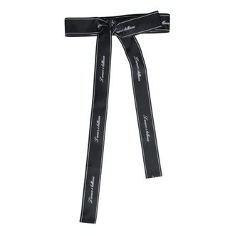 Dolce & Gabbana Femme, Accessoires, Noir, Taille: S Ceinture Noire &agrave; Large et Logo