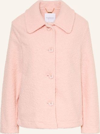 Rich & Royal Teddyfell-Jacke rosa