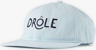 Dr&ocirc;le de Monsieur Casquette brod&eacute;e en coton