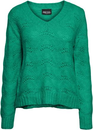 Pieces PCBIBBI LS V-Neck Knit NOOS BC