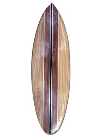 Seestern Sportswear Deko Holz Surfboard 50,80 oder 100 cm Airbrush Design Surfing Surfen Wellenreiten Surf /FBA_1852 80 cm