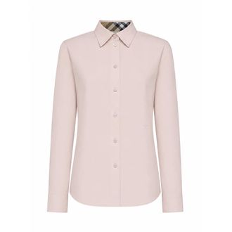 Burberry Femme, Blouses et Chemises, Rose, Taille: 34 FR Katherine Poplin Shirt