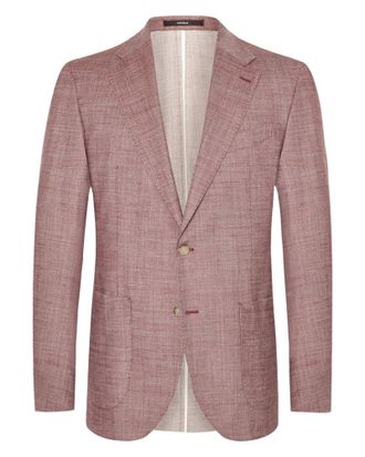 Windsor Ungef&uuml;ttertes Sakko aus einem Woll-Jersey, Shaped Fit in