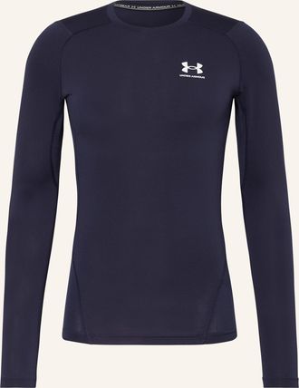 Under Armour Longsleeve Heatgear blau