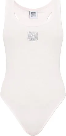 VETEMENTS Tanktop mit Strass - Rosa