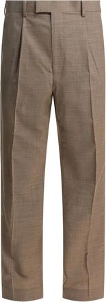 Auralee pantalon en laine - Marron