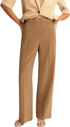 Marella Femme, Pantalons, Beige, Taille: 36 FR Wide Pantalons