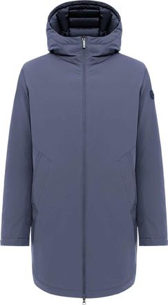 Colmar Lange wasserdichte Daunenjacke - - Sport - Herren - Blau - 3XL