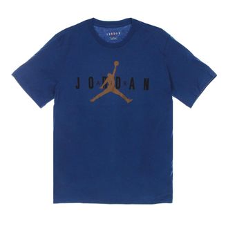 Nike Jordan Homme, Tops, Bleu, Taille: L T-Shirt Air Wordmark