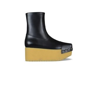 Moncler Femme, Chaussures, Noir, Taille: 37 EU Zulima Wedge Boot