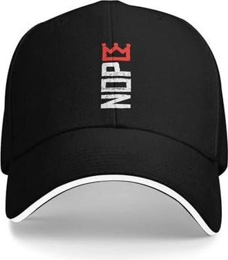 Generic Casquette dHomme, Pancarte de Protestation sans Rois, Casquette de Baseball, Casquette de Routier Vintage, Cadeau Cadeau de Casquette Snapback pour Fe