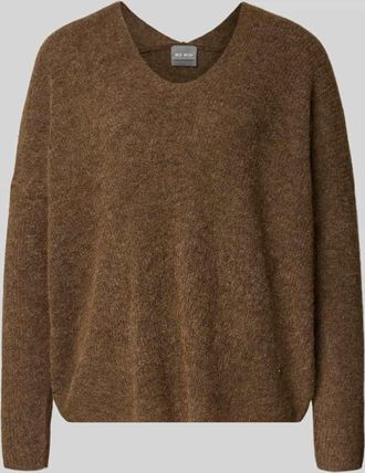 Mos Mosh Oversized Strickpullover mit gerippten Abschlüssen Modell THORA