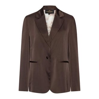 Karmamia Blazer - - Jackets - Damen - Braun - L/XL