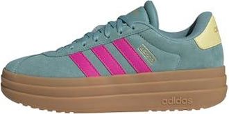 adidas Femme VL Court Bold Shoes, Powder Teal/Shock Pink/Powder Yellow, 37 1/3 EU
