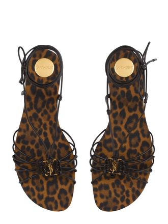 Saint Laurent Babylone Sandals - Multicolor