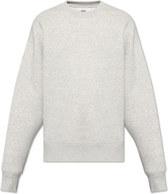 Ami Logo Sweatshirt - - Sweatshirts & Hoodies - Herren - Grau - M