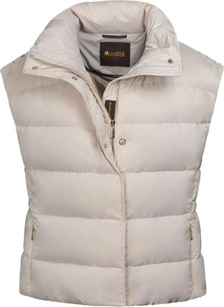 Moorer Gesteppte Mily-OS Weste - Nude