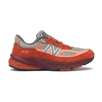 New Balance 990 V6 Baskets - Homme - Sport - Rouge - Taille: 44 1/2 EU