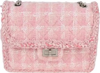 Chanel Pre-owned Cuir sacs-chanel - Femme - Pre-owned - Rose - Taille: ONE Size