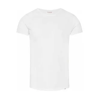 Orlebar Brown Ma&szlig;geschneidertes Crew Neck T-Shirt Wei&szlig; - - Tops - Herren - Wei&szlig; - XL