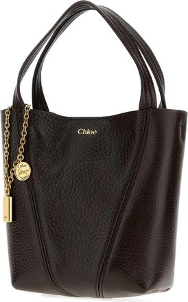 Chlo&eacute; Calfskin Leather Shoulder Bag - Brown