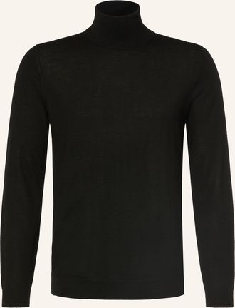 Paul Paul Rollkragenpullover Aus Merinowolle schwarz