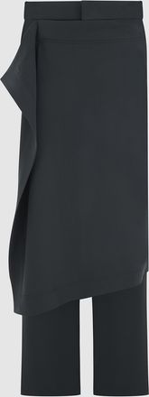 Ami Pantalon Large A Pan Anthracite