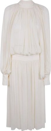 Semicouture Femme, Robes, Gris, Taille: 38 FR Robe Bienvenida