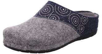 Rohde Damen Hausschuhe Pantoffeln Softfilz Rodigo-40 6031, Gr&ouml;&szlig;e:42 EU, Farbe:Grau