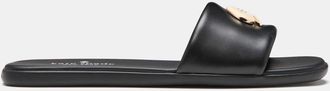 Kate Spade New York Kate Spade Kendall Pantoletten Aus Glattem Leder f&uuml;r Frauen in Schwarz, Gr&ouml;&szlig;e: 41 | Nappaleder