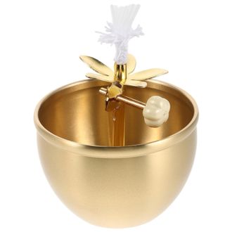 DOITOOL Petroleumlampe mit Verstellbarem Dochtrahmen aus Metall f&uuml;r Zuhause und Tempel Buddhistische Vintage-&ouml;llampe f&uuml;r Dekoration und Gebetsst&auml;tten