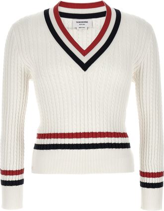Thom Browne Pull Rwb Intarsia