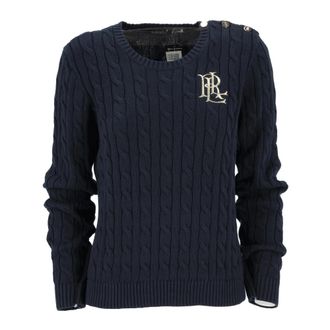 Ralph Lauren Femme, Pulls, Bleu, Taille: 40 FR 200932223003