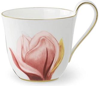 ROYAL COPENHAGEN Flora Tasse mit hohem Henkel, Magnolie, 325 ml